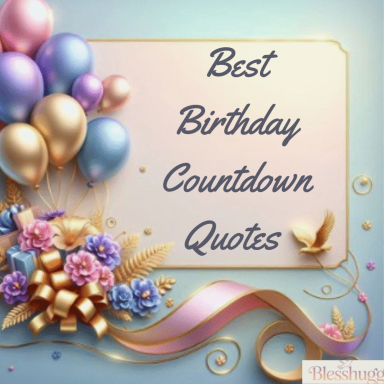 Best Birthday Countdown Quotes and Captions for 2025